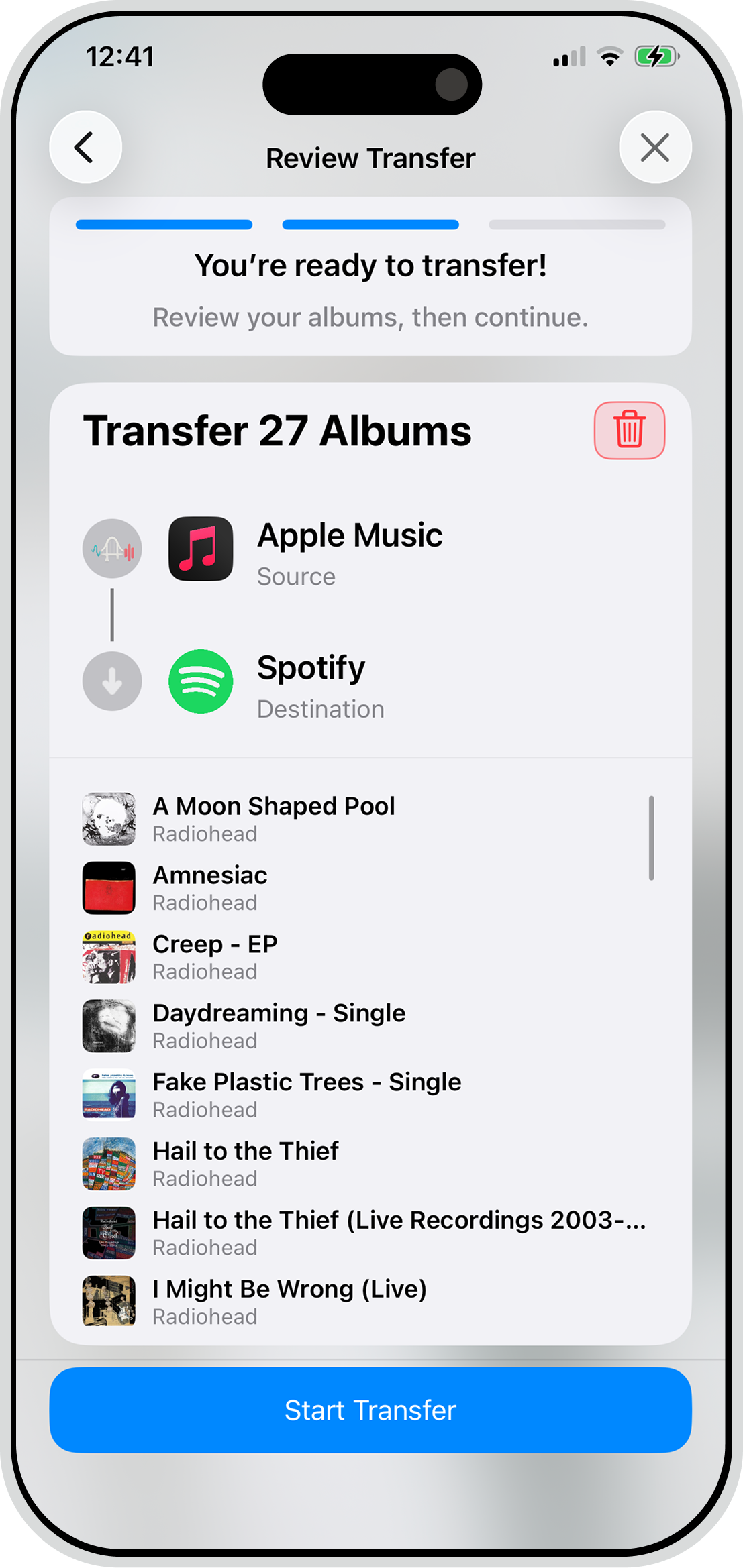 Mixport — Transfer and Sync Playlists